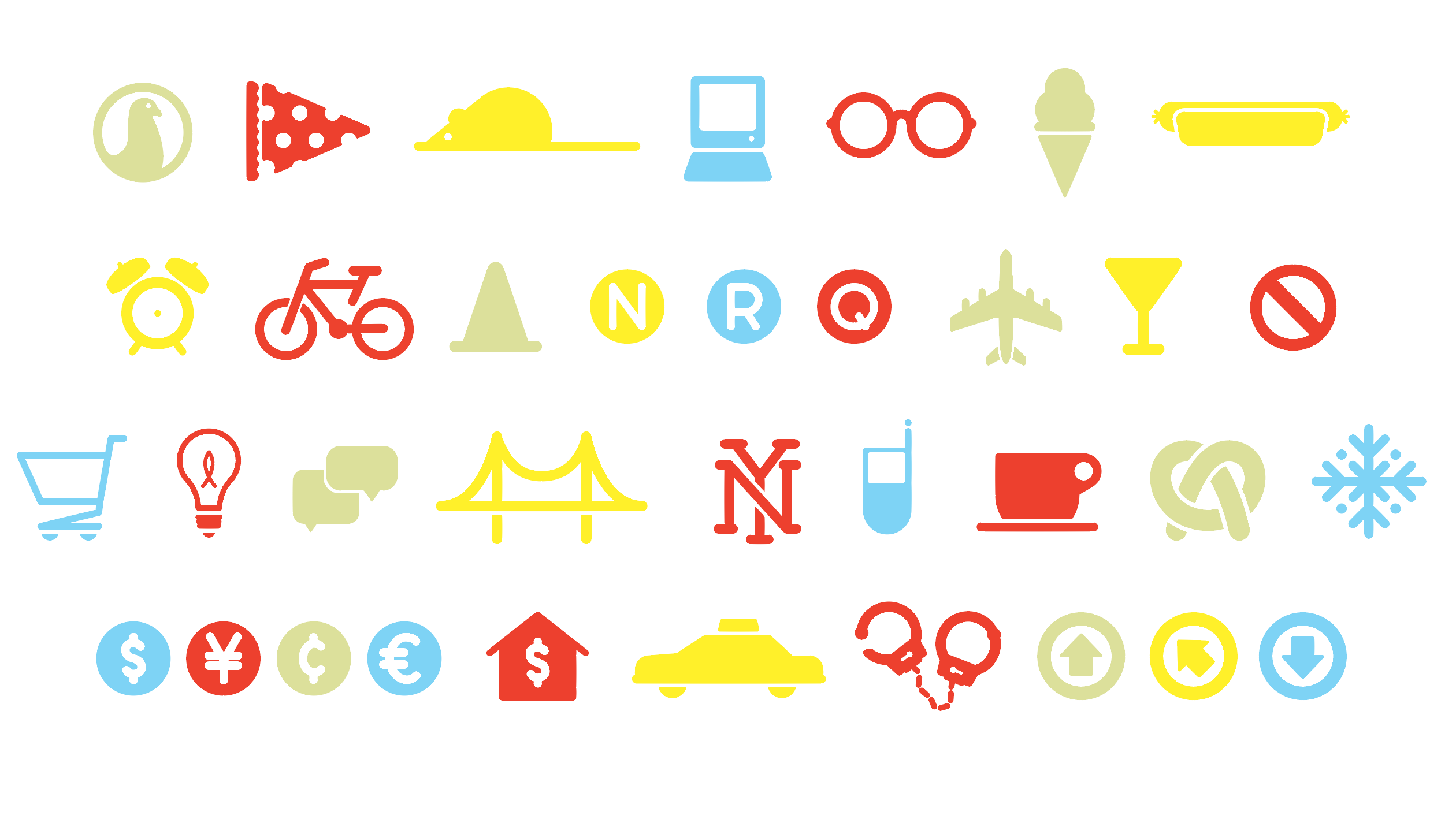 cut & paste iconography - archival - jelsen